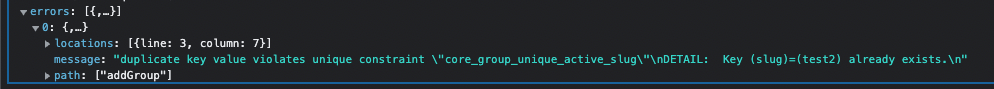 Duplicated slug error message doesn't follow the same pattern of other input errors · Issue #147 ...