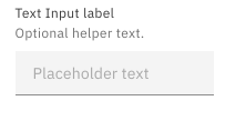 helperText should be placed "below" instead of "above" the input box ...