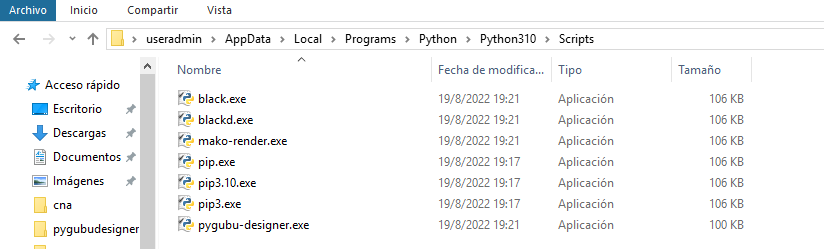 Cannot Find 'pygubu-designer.exe' Within Installed Pygubu Folders · Issue #146 ...
