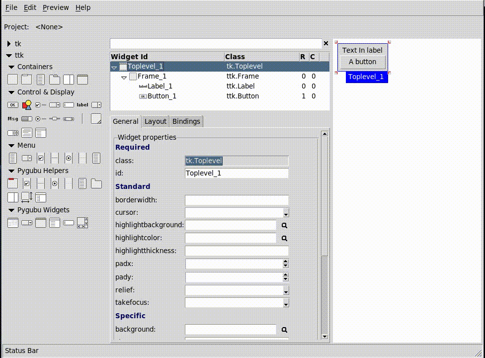 sticky nsew · Issue #117 · alejandroautalan/pygubu · GitHub