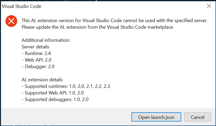 Cannot Publish Extension to Cloud Sandbox · Issue #4739 · microsoft/AL · GitHub