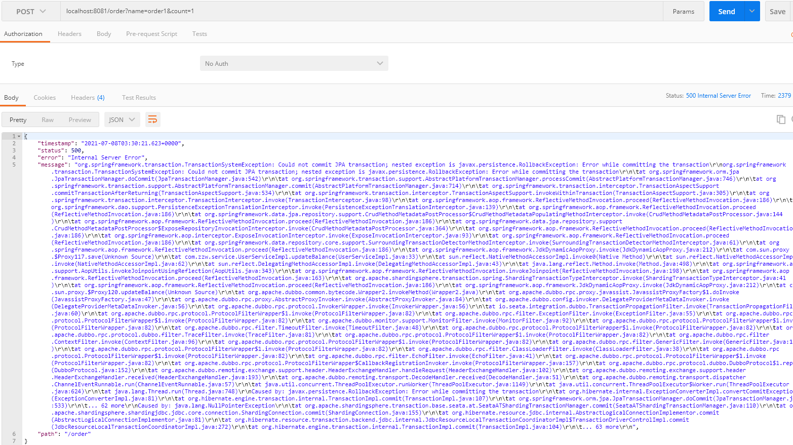 shardingsphere-jdbc dubbo jpa 用了分表和读写分离 分布式事务 提交失败 · Issue #443 · apache/incubator-seata-samples ...
