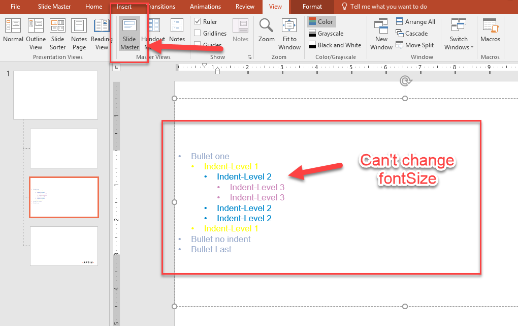 Add bullet of text to Master · Issue #400 · gitbrent/PptxGenJS · GitHub