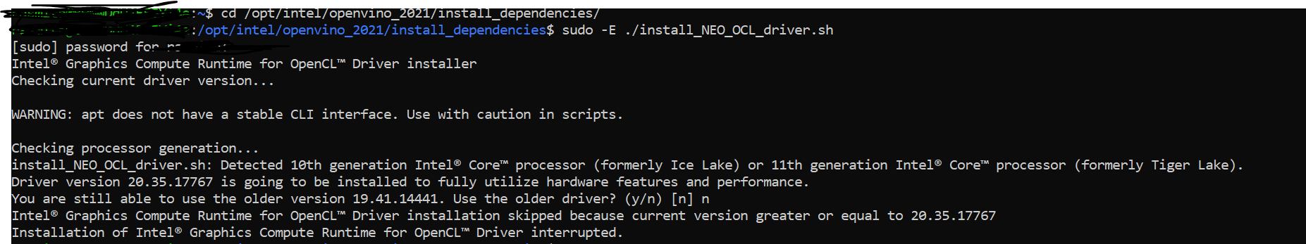 Build Dl-Streamer in WSL-Ubuntu · Issue #223 · dlstreamer/dlstreamer · GitHub