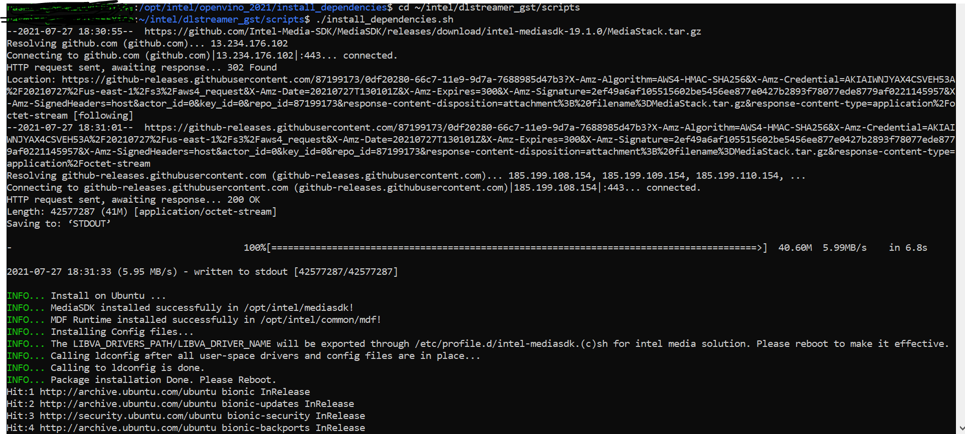 Build Dl-Streamer in WSL-Ubuntu · Issue #223 · dlstreamer/dlstreamer · GitHub