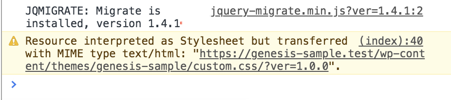 Resource Interpreted As Stylesheet But Transferred With Mime Type Texthtml · Issue 582 