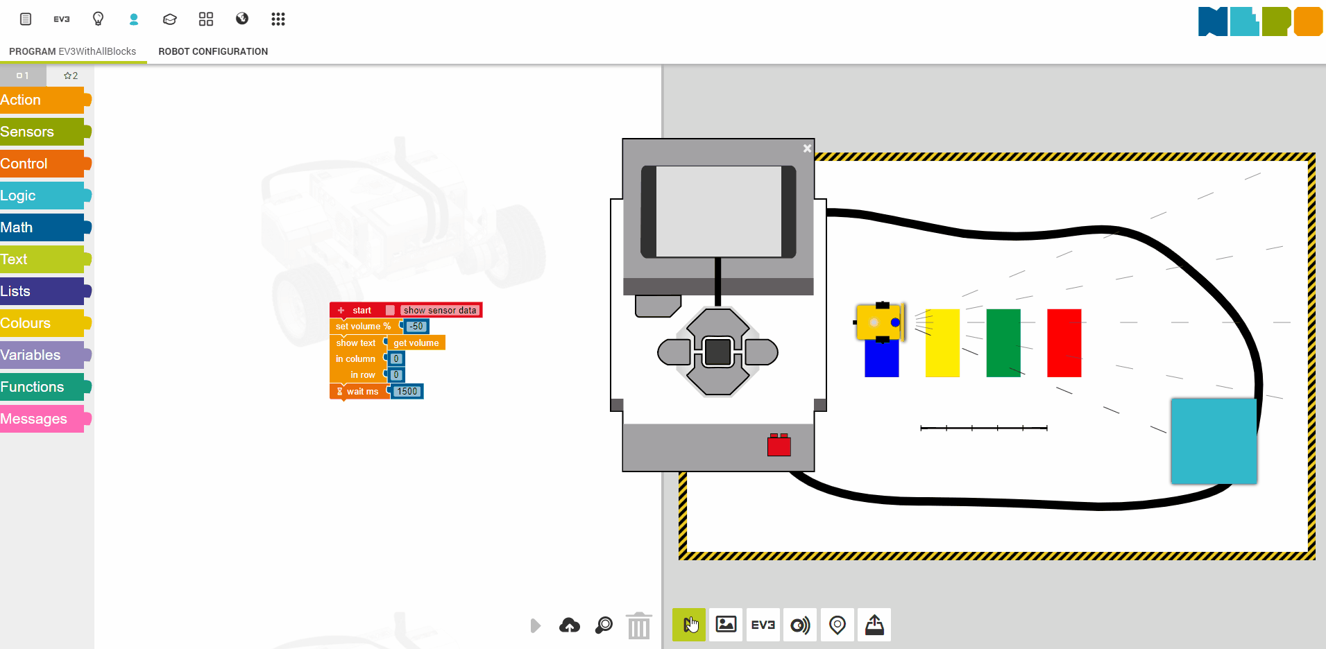 EV3: Negative Volumes Being Stored · Issue #480 · OpenRoberta/openroberta-lab · GitHub