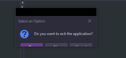 JOptionPane showconfirmdialog button cutting after upgrade from 1.0 to ...