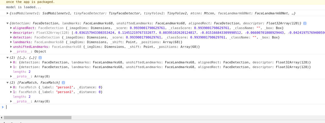 [electron] Face recognitions is not working properly in my project · Issue #264 ...