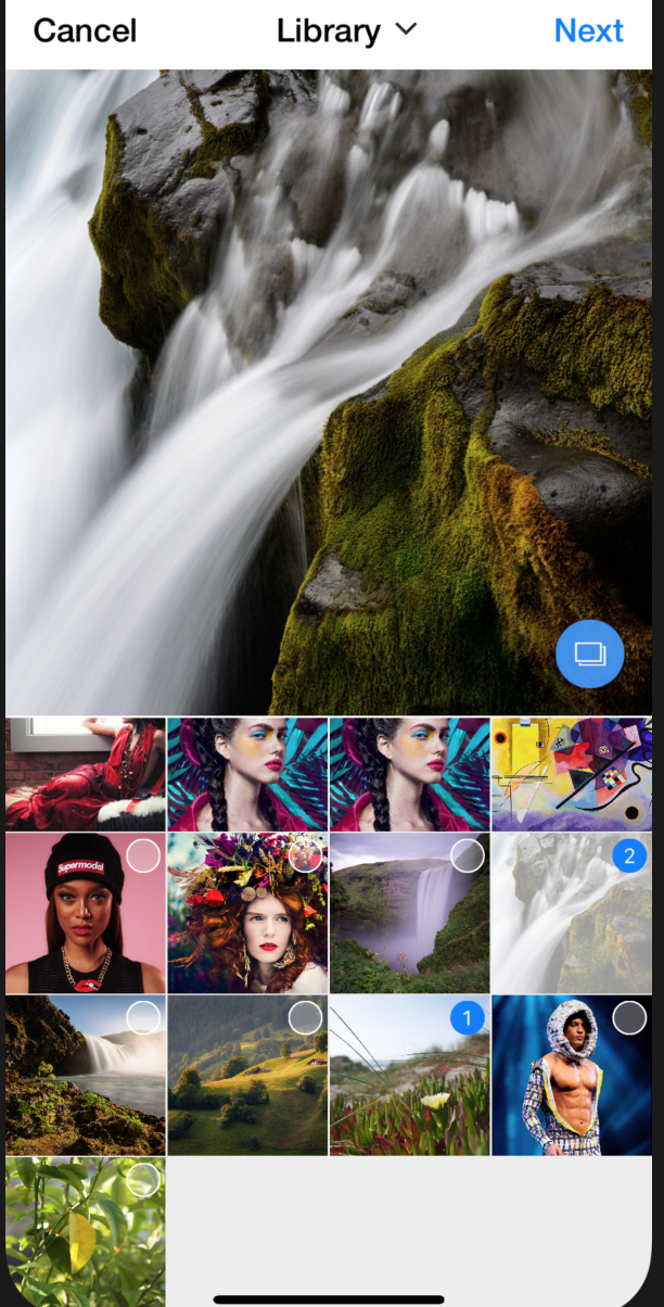 Square Images and multiple Image Selection · Issue #226 · Yummypets/YPImagePicker · GitHub