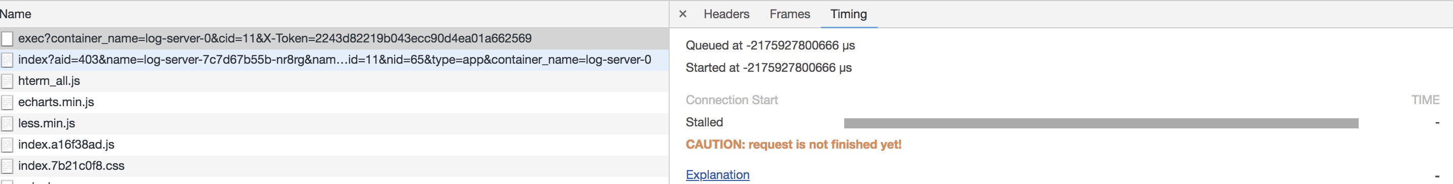 Why could the Queued and Started time be -2175927800666 μs? · Issue #492 · GoogleChrome/chrome ...
