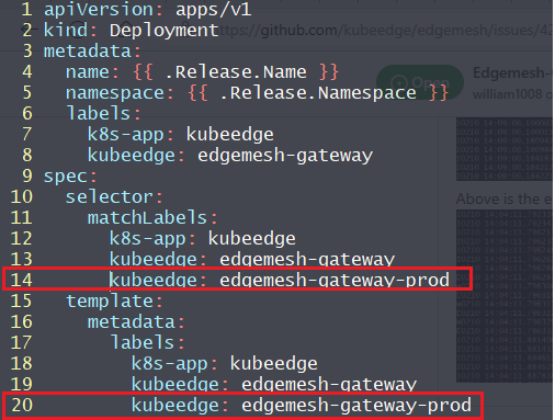 Edgemesh-Gateway A runs on edge node-A got conflicted with Edgemesh ...