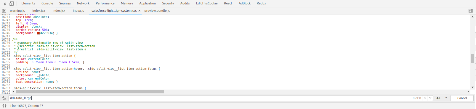 CSS not available for className `slds-button_text-destructive` and some other classes · Issue ...