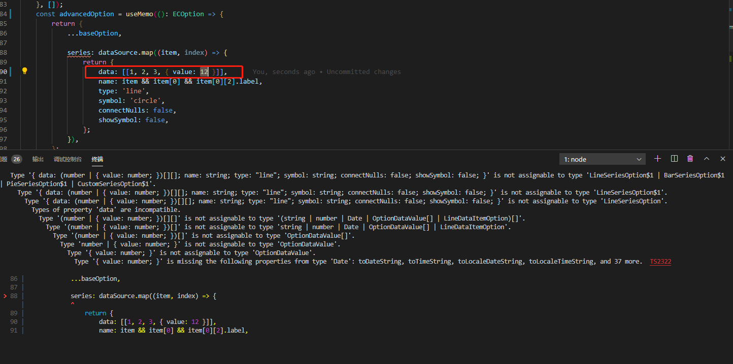 在echarts5.0.2 版本中，给option的series赋值，TS编译报错 · Issue #14358 · apache ...