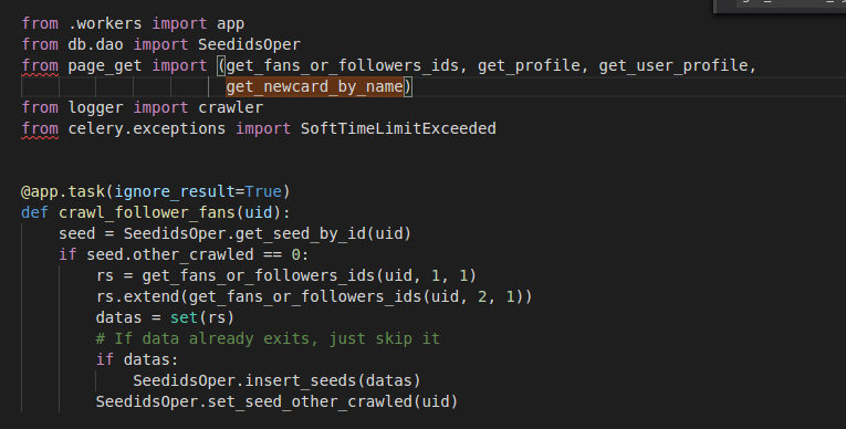 关于执行celery指令抛出python模块引入错误的问题 · Issue #120 · SpiderClub/weibospider ...