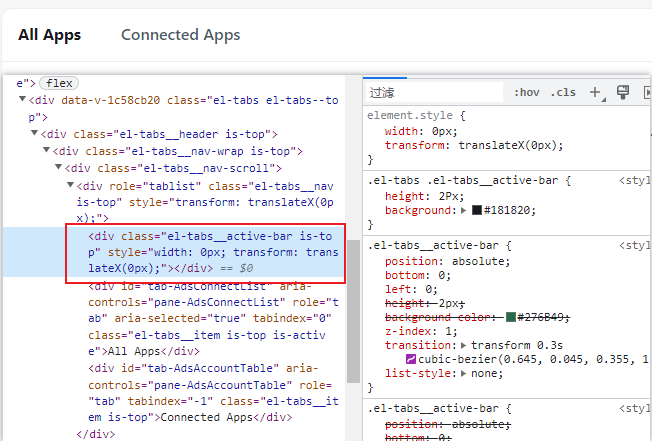 element ui 的 tabs active-bar 初始渲染宽度异常 · Issue #145 · Tencent/wujie · GitHub