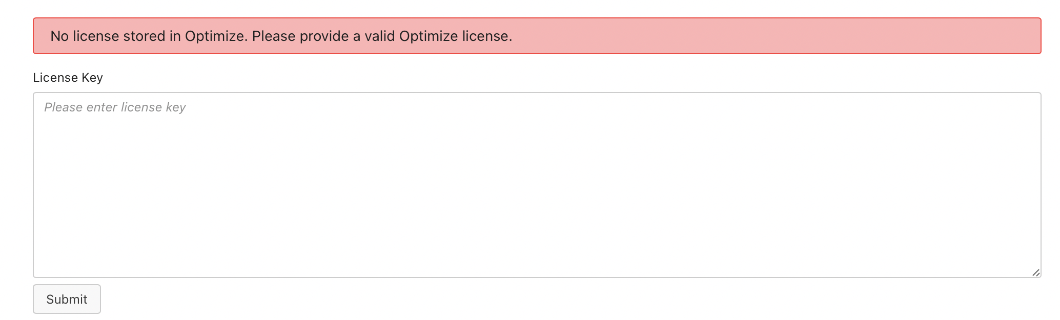 [BUG] No license stored in Optimize. Please provide a valid Optimize license. · Issue #422 ...