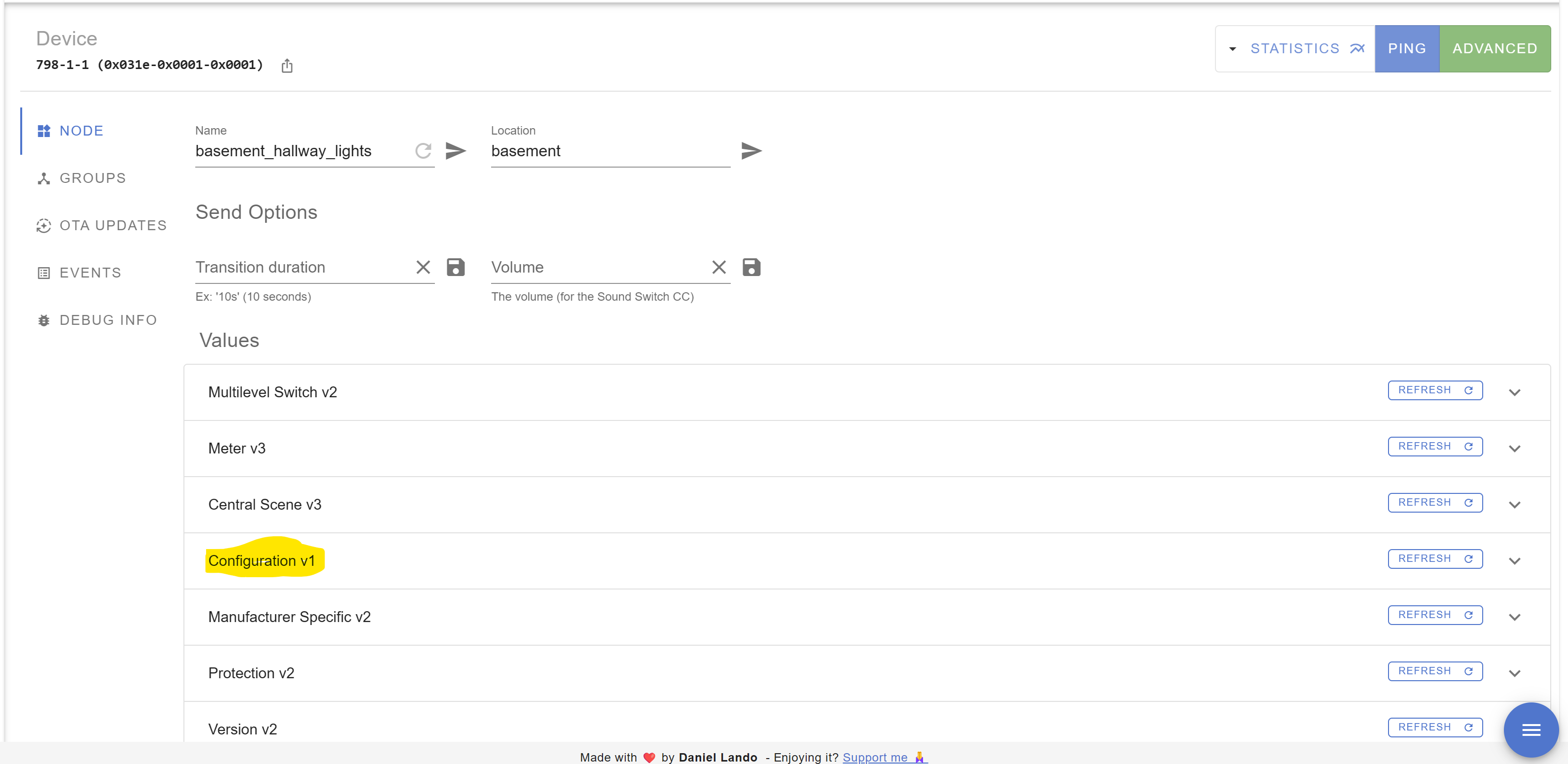 No configuration options for newly joined devices · Issue #6208 · zwave-js/node-zwave-js · GitHub