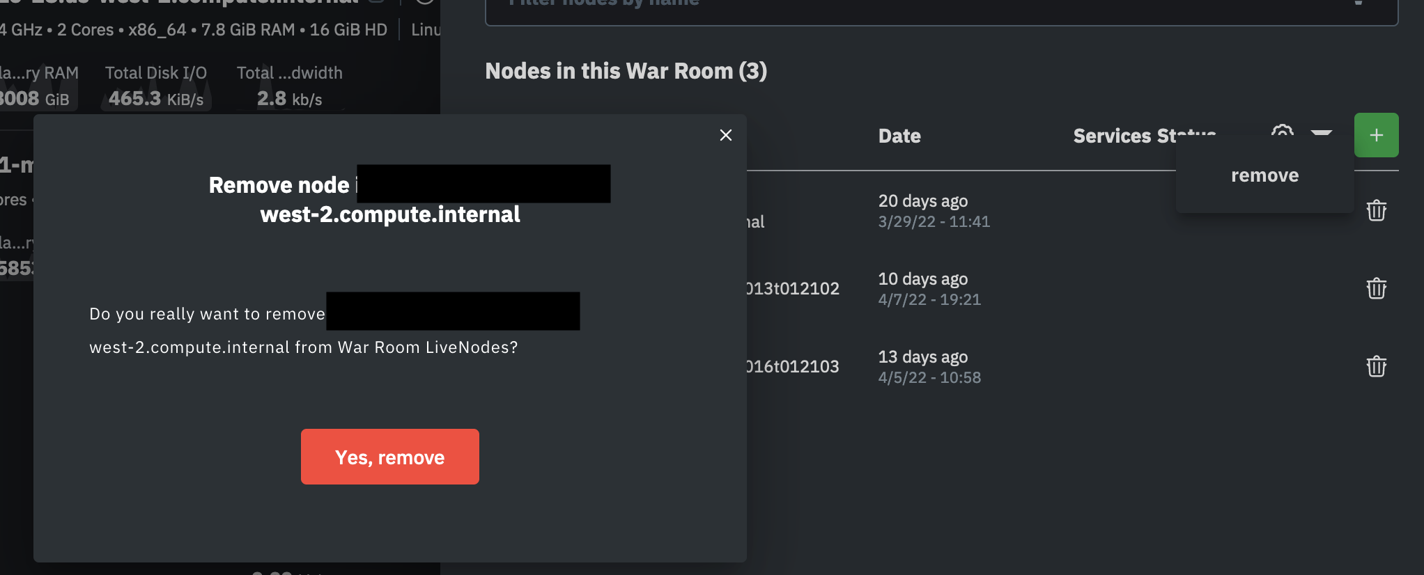 Bug Unable To Remove Live Node From Non General Room · Issue 402 · Netdatanetdata Cloud 
