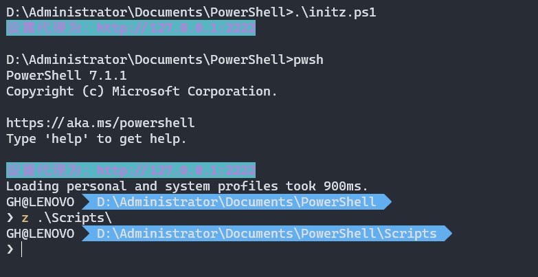 powershell 7 不能切换目录 · Issue #115 · skywind3000/z.lua · GitHub