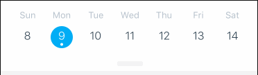 Agenda calendar strip is not scrollable after upgrade. · Issue #1205 · wix/react-native ...
