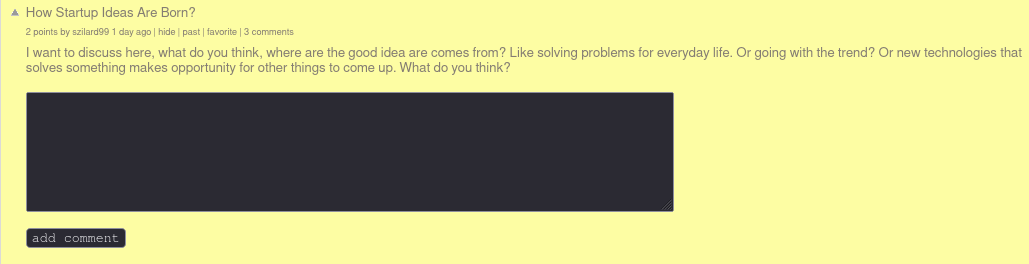 [Broken Website] The questions are hard to read on https://news.ycombinator.com (Gruvbox Light ...
