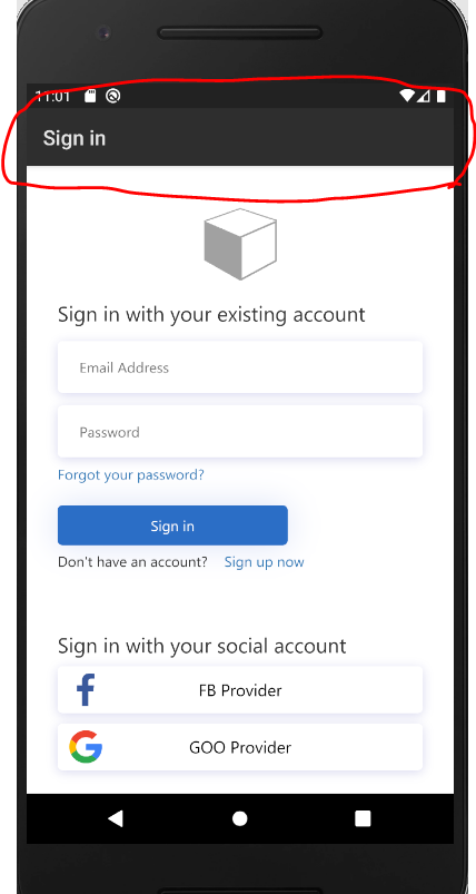 [Feature Request] Android WithUseEmbeddedWebView - Remove Sign in header bar with black ...
