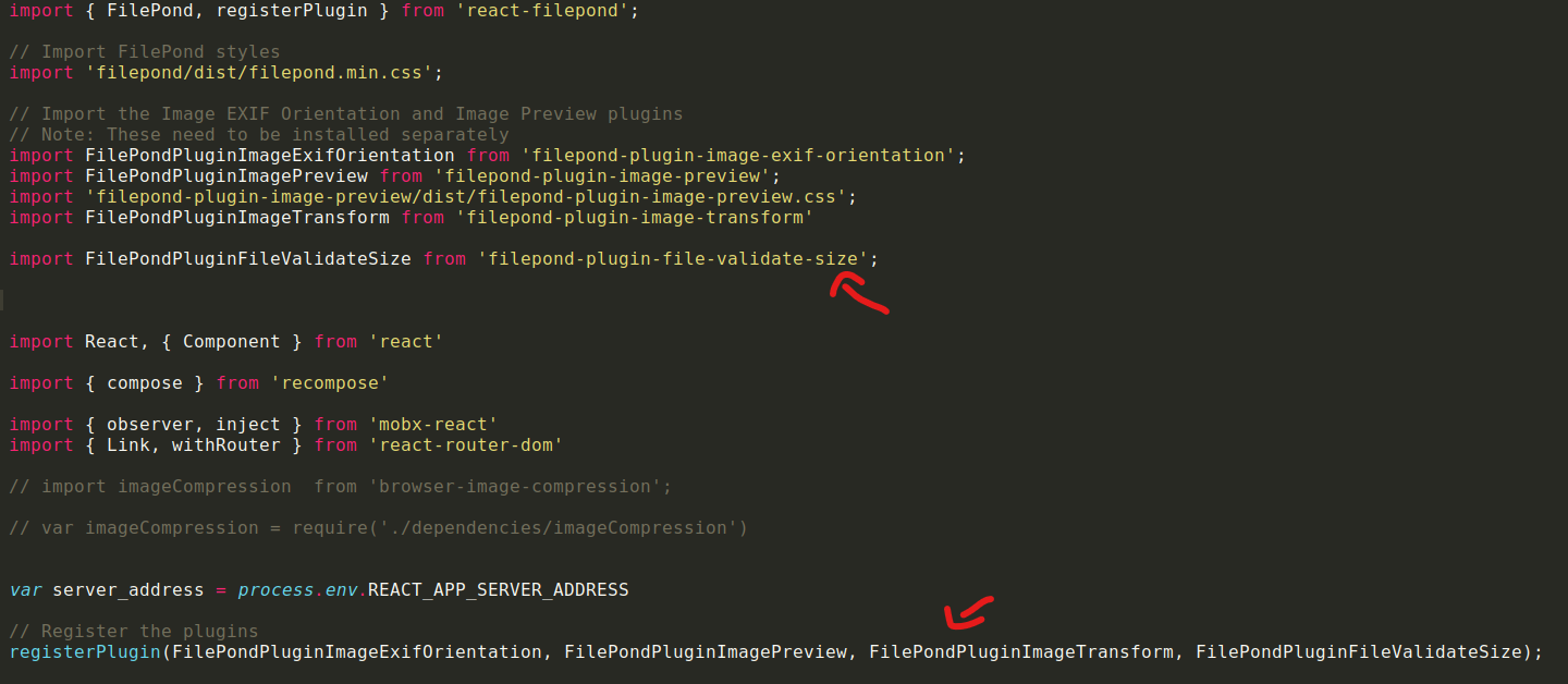 File size validation (maximum file size feature) does not trigger at all. (see pics) · Issue ...