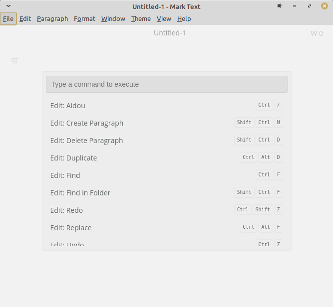problem scrolling in command palette · Issue #2246 · marktext/marktext · GitHub