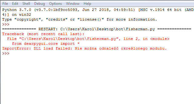 DLL load failed dearpygui.core · Issue #722 · hoffstadt/DearPyGui · GitHub