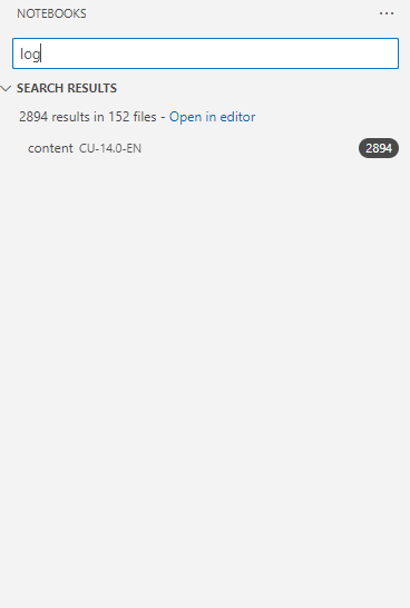Search results not showing for books · Issue #23793 · microsoft/azuredatastudio · GitHub
