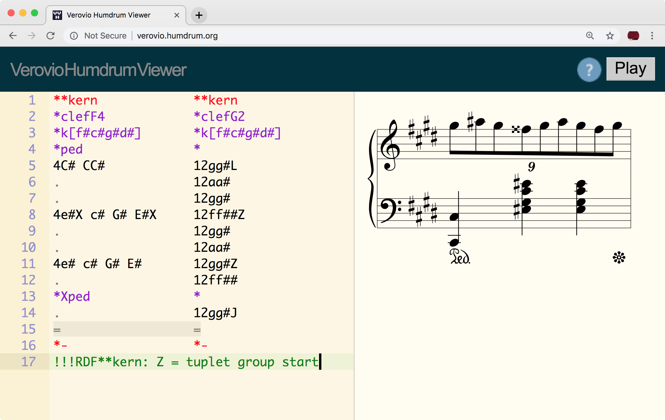 Alternative grouping of tuplets · Issue #163 · humdrum-tools/verovio ...