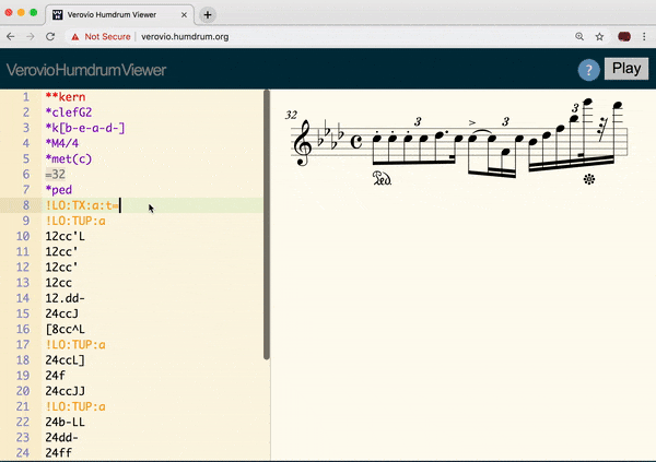 Strange rendering behaviour · Issue #206 · humdrum-tools/verovio-humdrum-viewer · GitHub