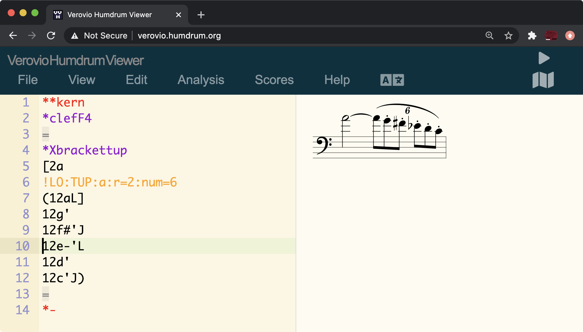 Merged tuplets · Issue #304 · humdrum-tools/verovio-humdrum-viewer · GitHub