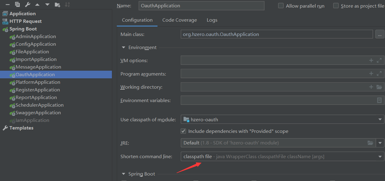 报错无法运行 · Issue #1 · open-hand/hzero-oauth · GitHub