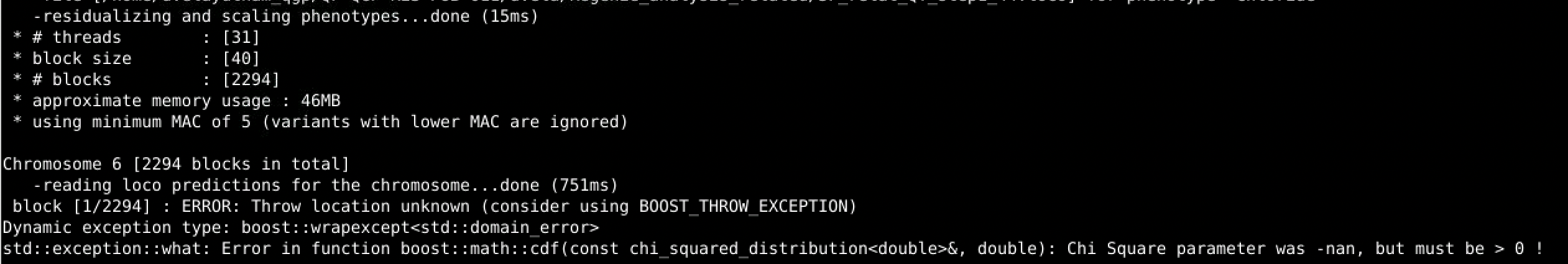 Chi square param was -nan, but must be > 0 ! · Issue #468 · rgcgithub/regenie · GitHub