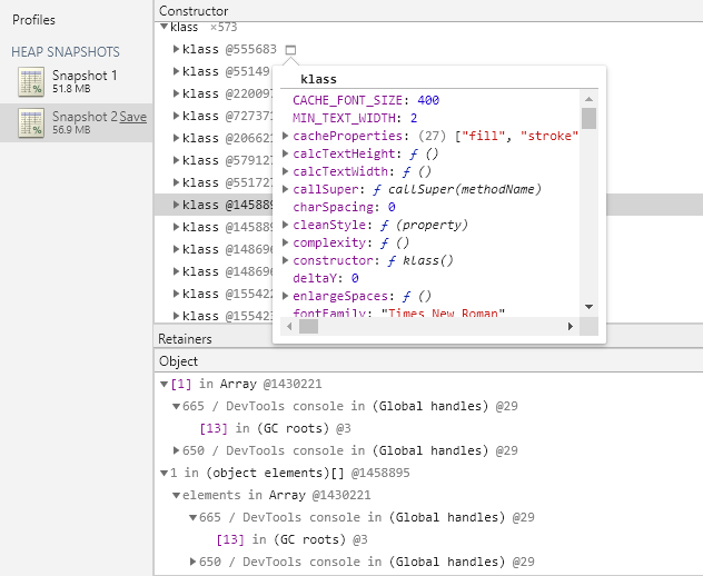 memory leak maybe · Issue #6746 · fabricjs/fabric.js · GitHub