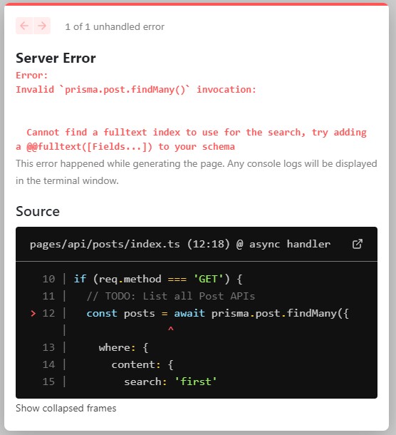 Planetscale Prisma Fulltext Search Bug · Issue 11416 · Prisma Prisma · Github
