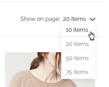 [FEATURE] Page size selector for pagination · Issue #1138 ...