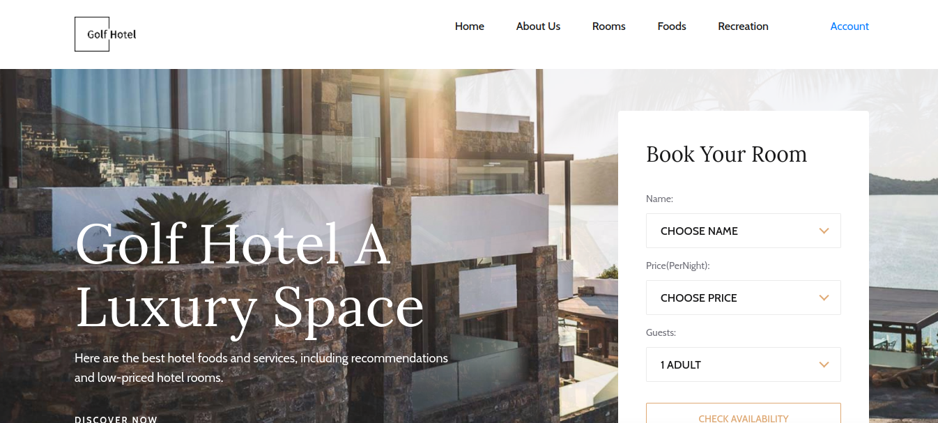 GitHub - camillamakira/hotel-management-system: A system that allows to book and pay for foods ...