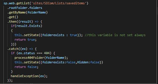 Issue While Searching Folder With Specific Name · Issue 1213 · Pnppnpjs · Github