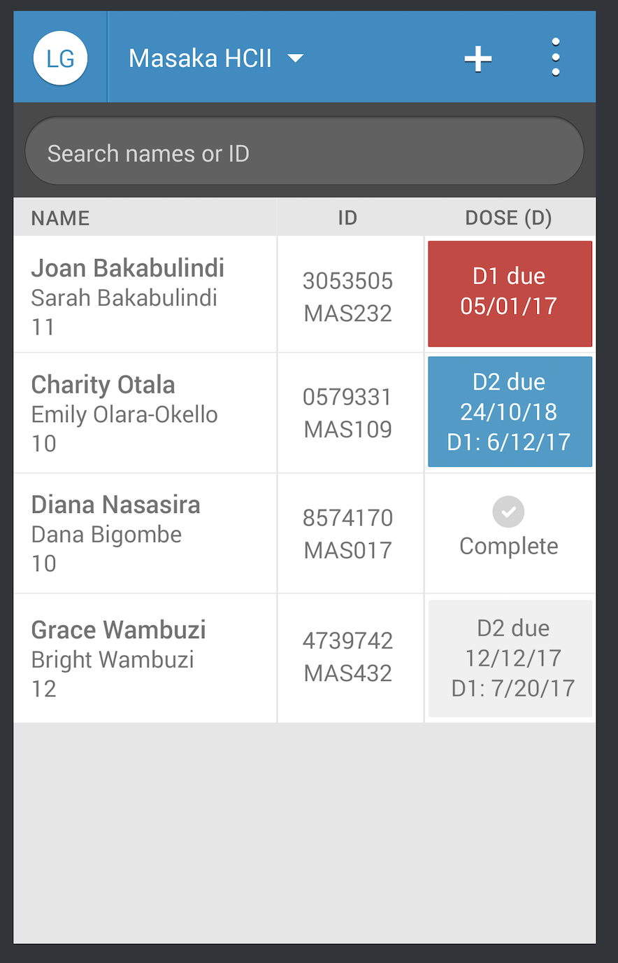 Create home register screen for UgandaHPV · Issue #8 · opensrp/opensrp-client-uganda-hpv · GitHub