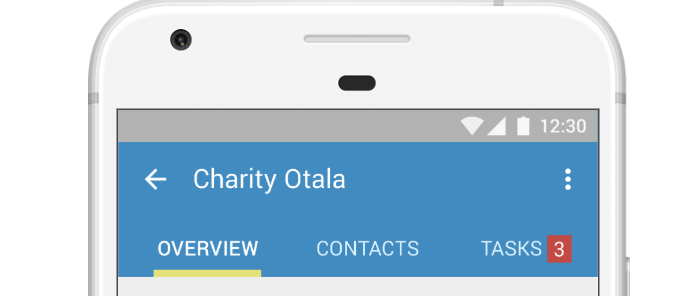Implement top section of profile page and minimize on scroll · Issue #26 · opensrp/opensrp ...