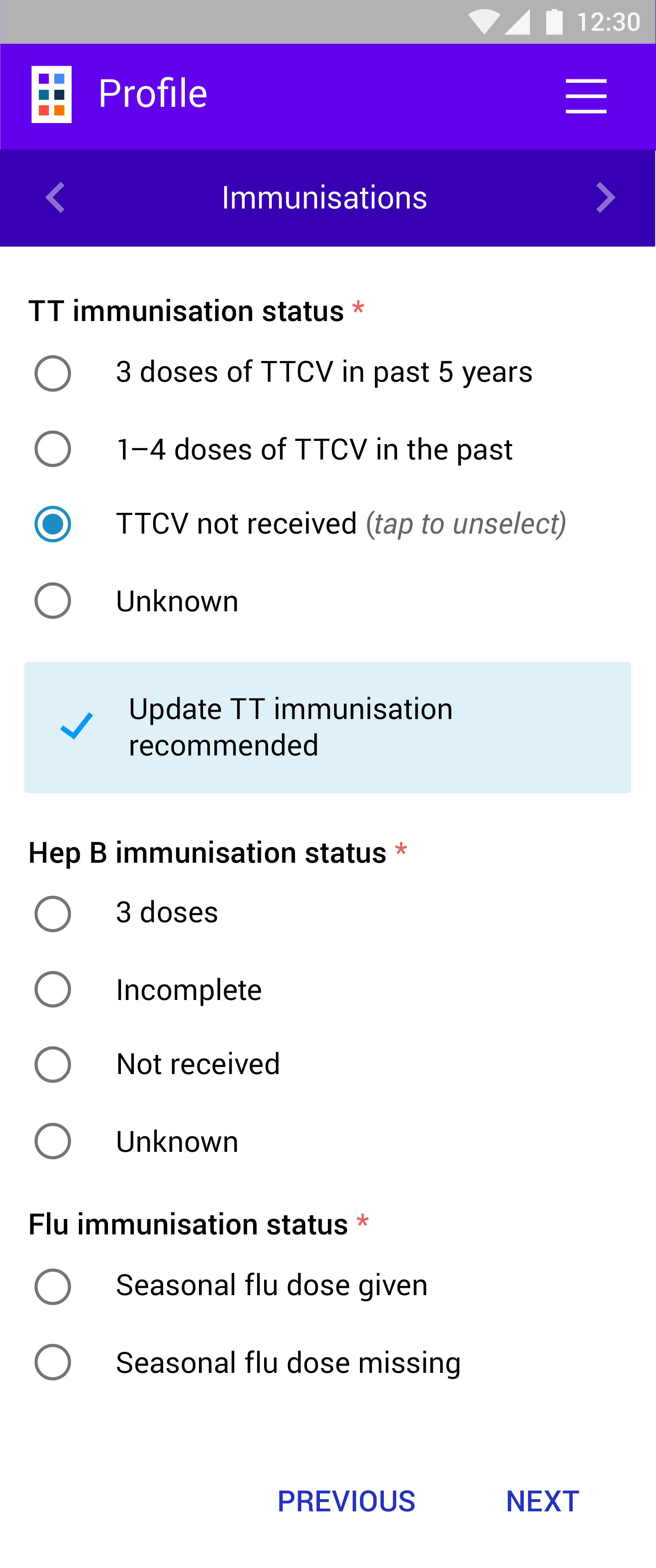 Implement Profile contact container of contact · Issue #48 · opensrp/opensrp-client-anc · GitHub