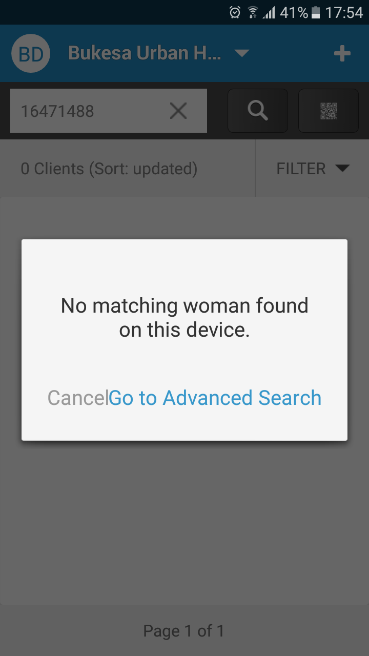 Implement search by QR code and results · Issue #44 · opensrp/opensrp-client-anc · GitHub