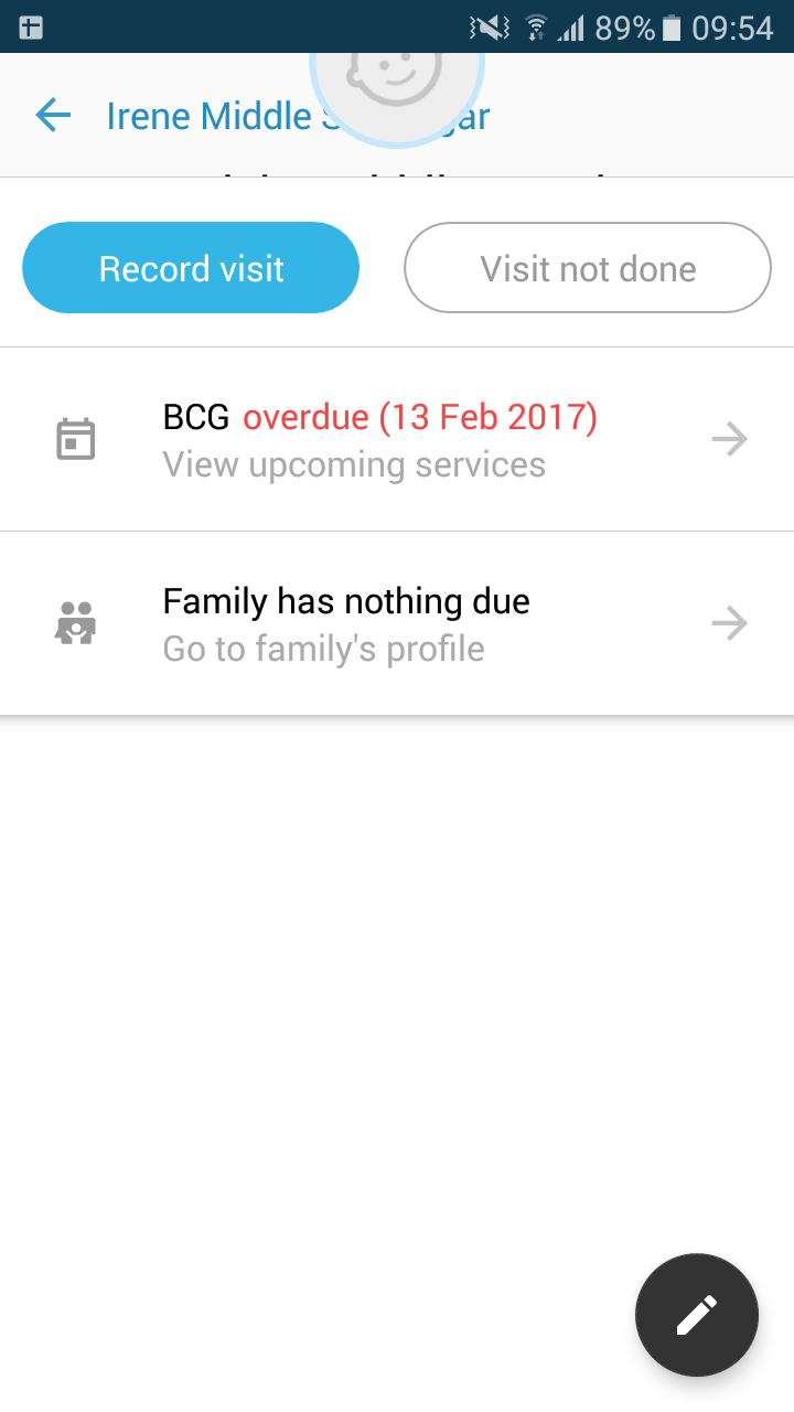 Anchor the child's demographic details · Issue #123 · opensrp/opensrp-client-chw · GitHub