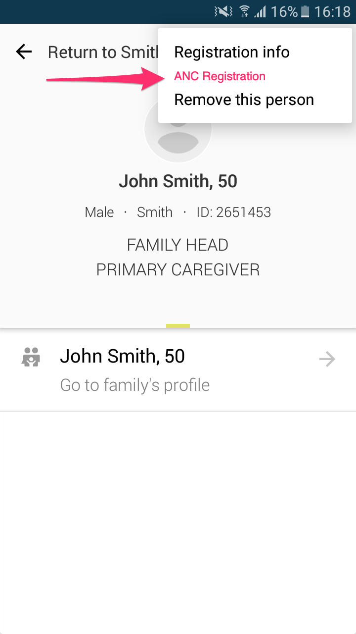 Add ANC Registration button to WRA profiles · Issue #3 · opensrp/opensrp-client-chw-anc · GitHub