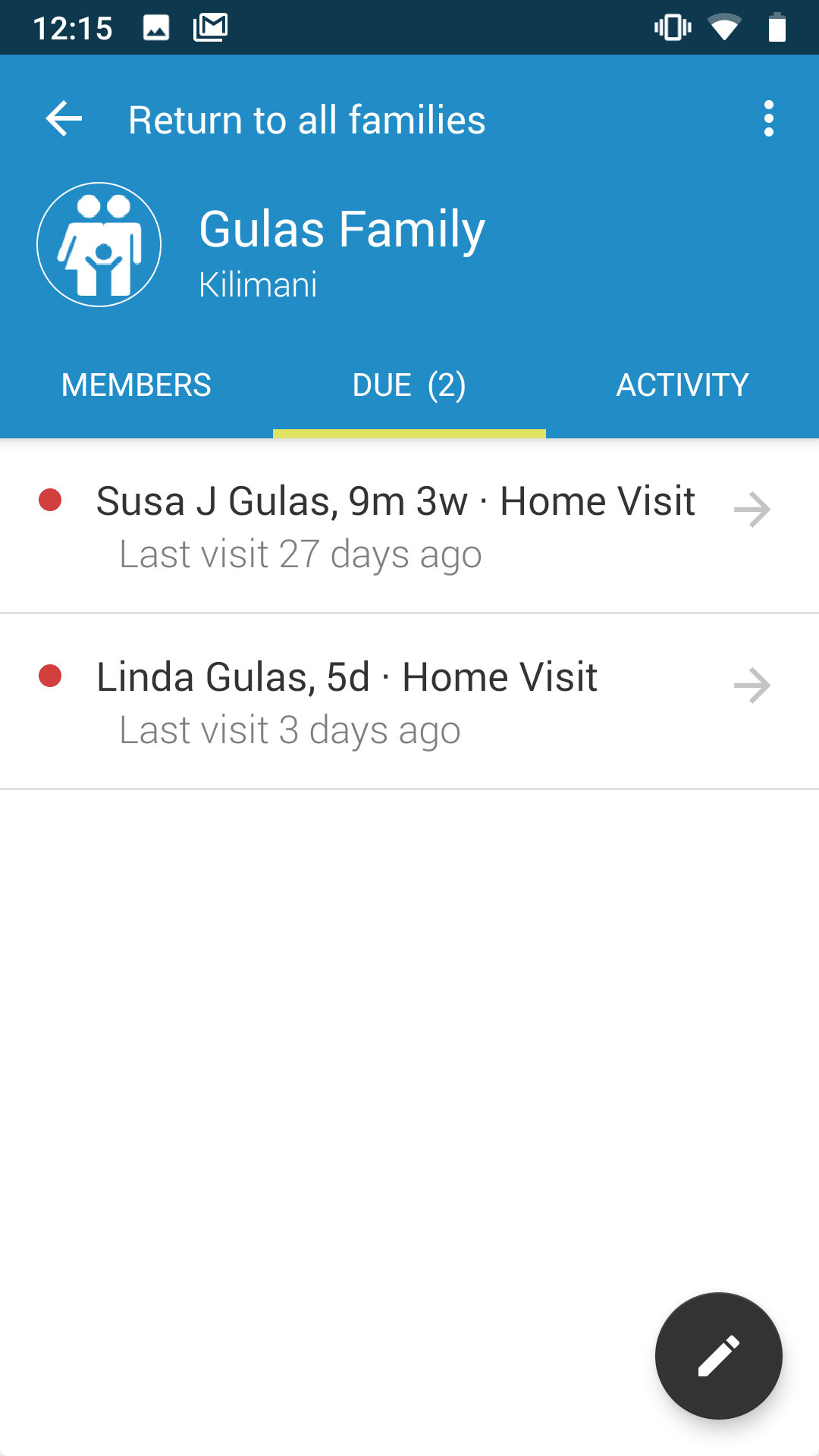 Implement monthly home visit schedule for ANC register · Issue #9 ...