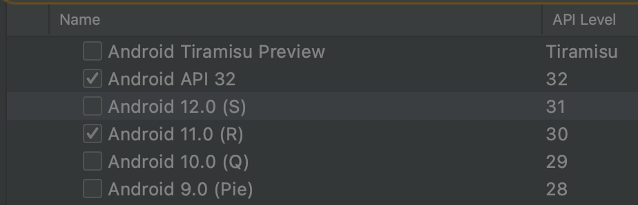 Conflicting error messages about Android SDK version · Issue #98 ...