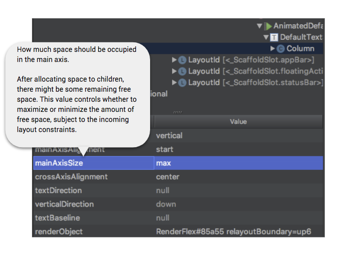 Show Property Description And Link To Api Docs In The Inspector · Issue 1847 · Flutterflutter 2872